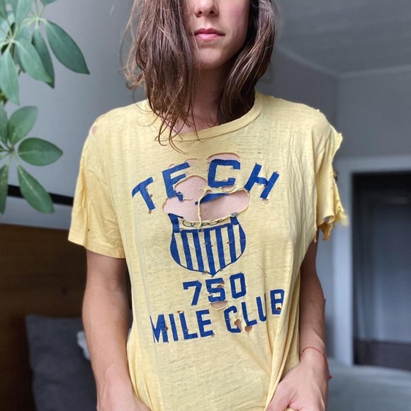 Vintage | Tops | Shredded Tech | Poshmark
